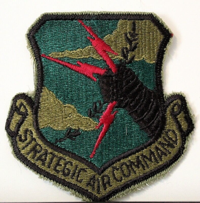Strategic Air Command Logo 390th Strategic Missile Wing Eighth Air