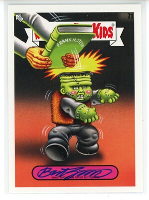 2022 Topps Garbage Pail Kids Book Worms 71 Flattened FRANK - Brent ...