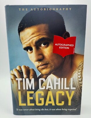 Autographed Edition - Tim Cahill - Legacy - Autobiography Hardcover ...