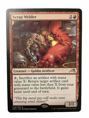 MTG NEO: Scrap Welder (Creature Goblin Artificer) 159/302 Regular Rare ...