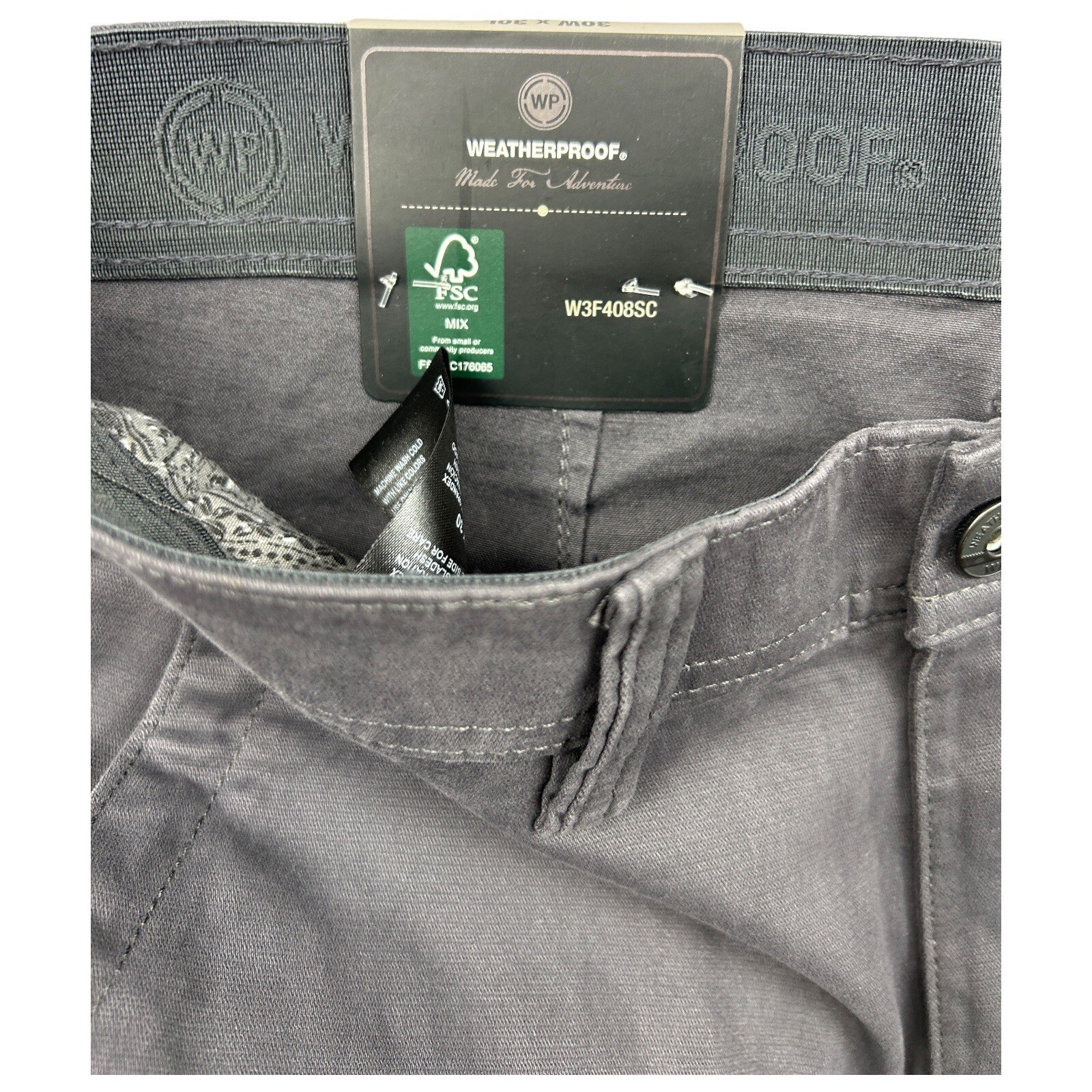 WP Weatherproof The Trail Utility Stretch Flex Waistband Straight Fit ...