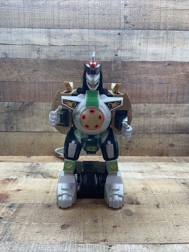 Power Rangers Mighty Morphin Green Ranger Dragonzord Mattel Imaginext ...