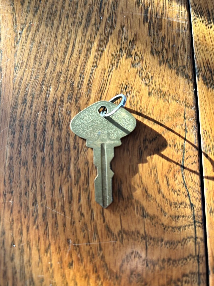 Vintage Model T Ford Ignition Key Script Brass Car | eBay
