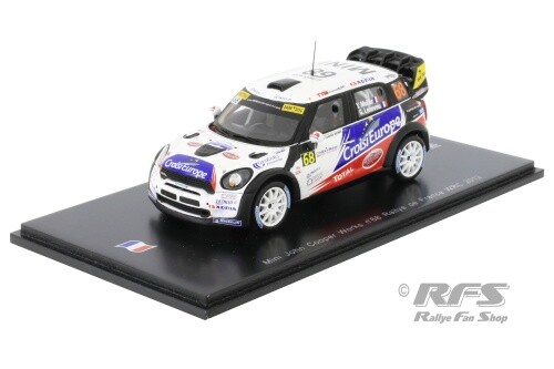 Mini Cooper WRC Yvan Muller Rallye Rally de France 2012 1:43 Spark SF ...