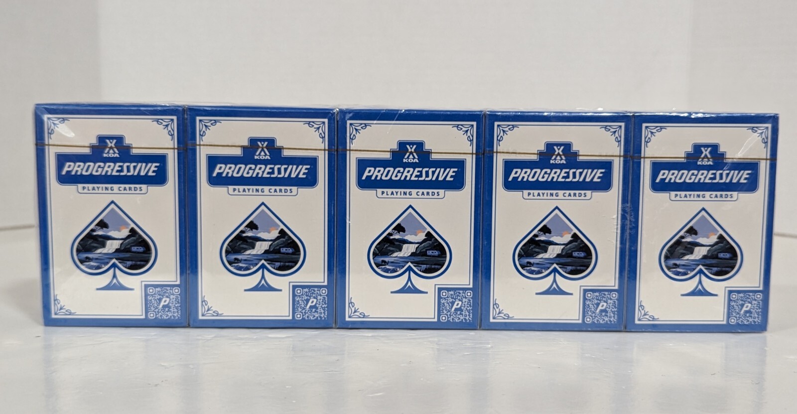 Progressive KOA Sealed Playing Cards Advertising Pack Of 10 New Sealed ...