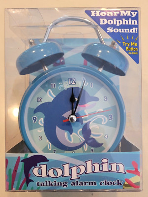DOLPHIN - TALKING ALARM CLOCK - STREAMLINE - BNIB | eBay Australia