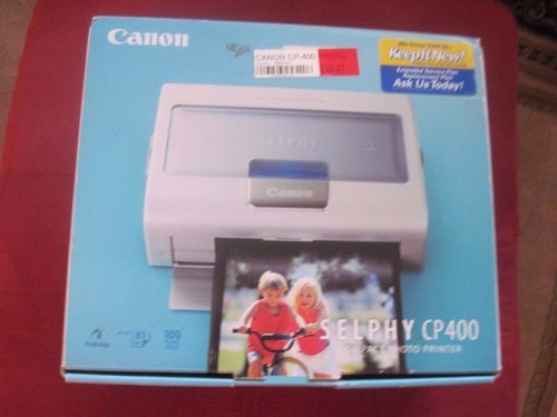 Canon SELPHY CP400 Digital Photo Thermal Printer & Free 14 X 8 1/2 ...