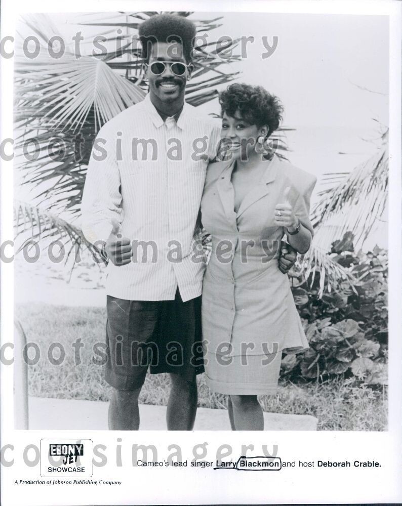 Wire Photo Funk R&B Band Cameo Frontman Larry Blackmon W Deborah Crable ...