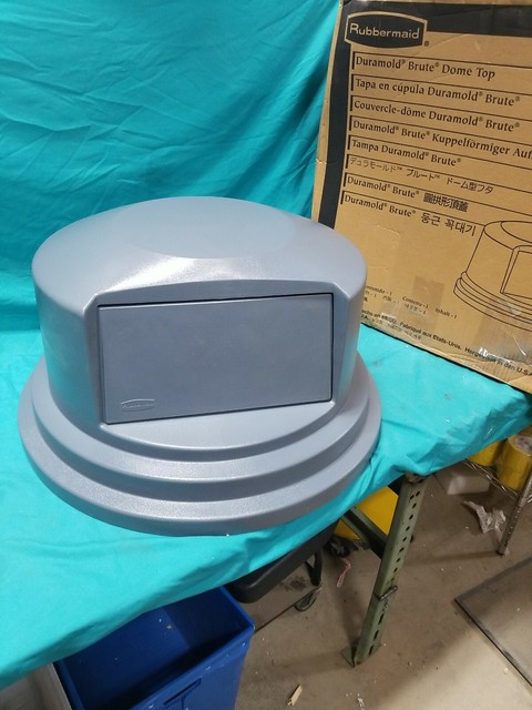 Rubbermaid Commercial Brute HDPE Dome Top, Round, for 2655 Brute ...