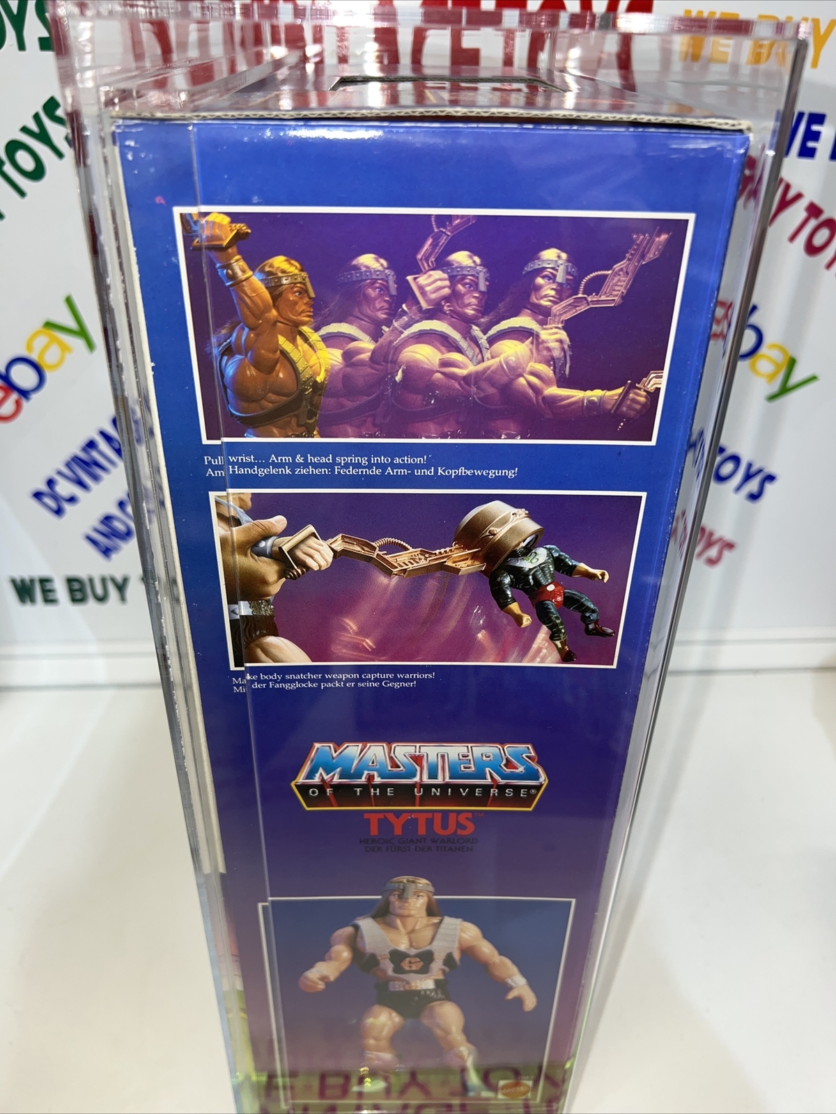 MOTU MEGATOR 1986 Masters Of The Universe Mattel Giants He-Man Tytus ...