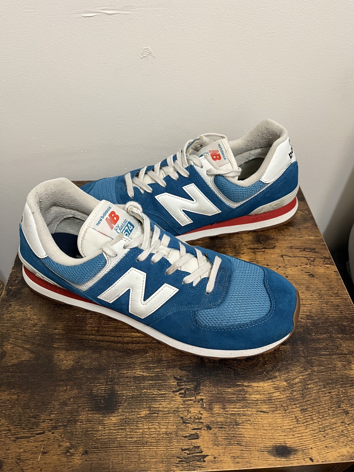 New Balance 574 Blue Men's Size US 12 (D) ML574HC2