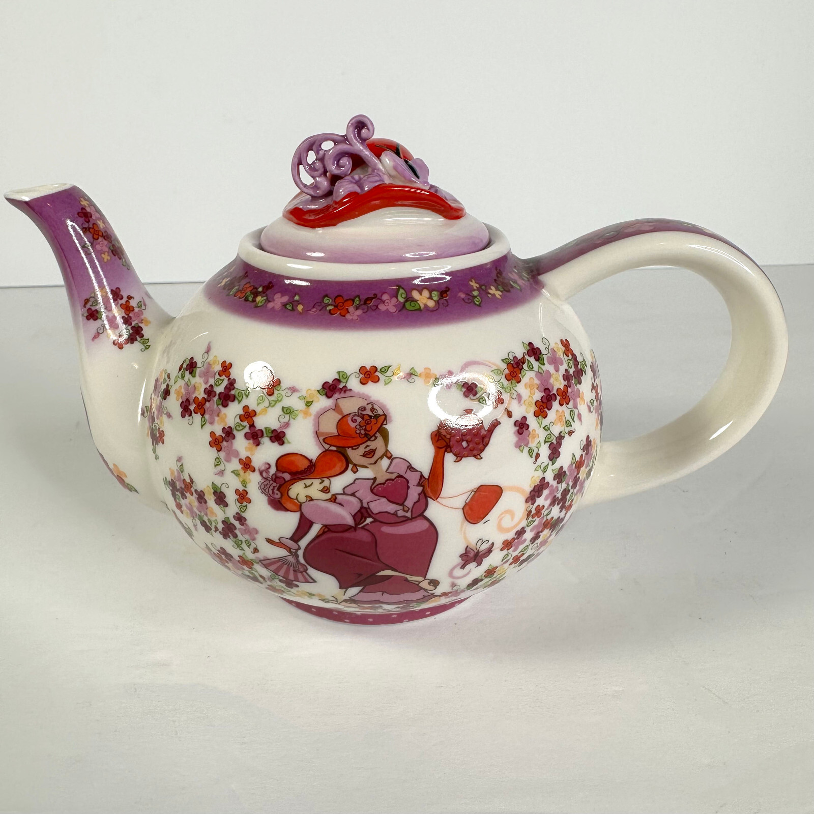 Red Hat Society Teapot Cardew Design 2004 Official Licensed Product | eBay