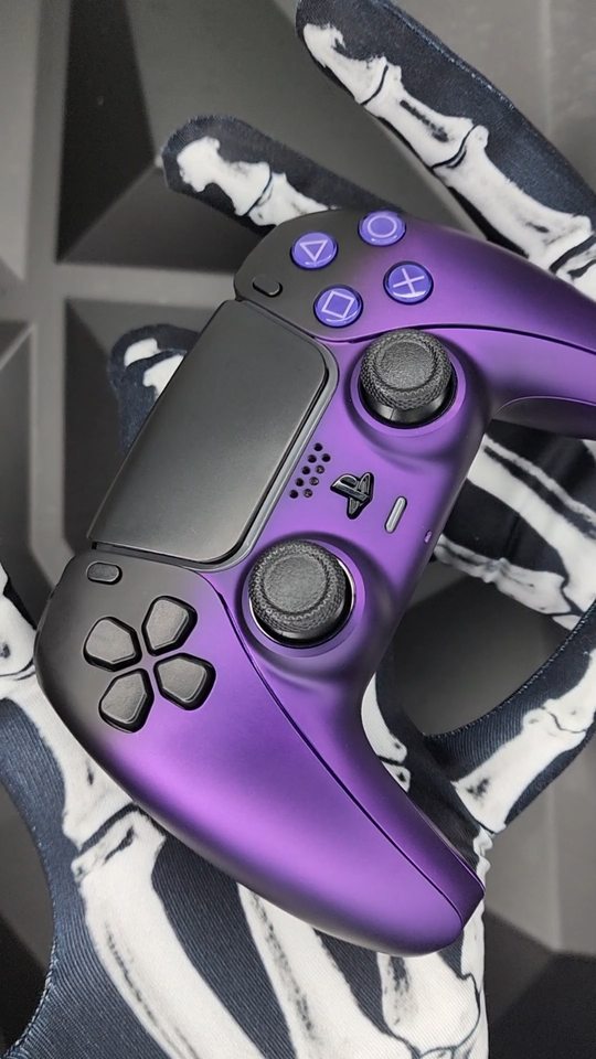 Purple Haze PS5 Controller Killscreen Pro DualSense Black Clicky Mouse Click | eBay