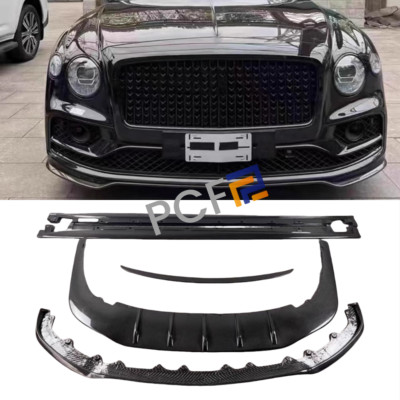 Real Carbon Fiber Body Kits Fits 2020-23 Bentley Flying Spur Four Door ...