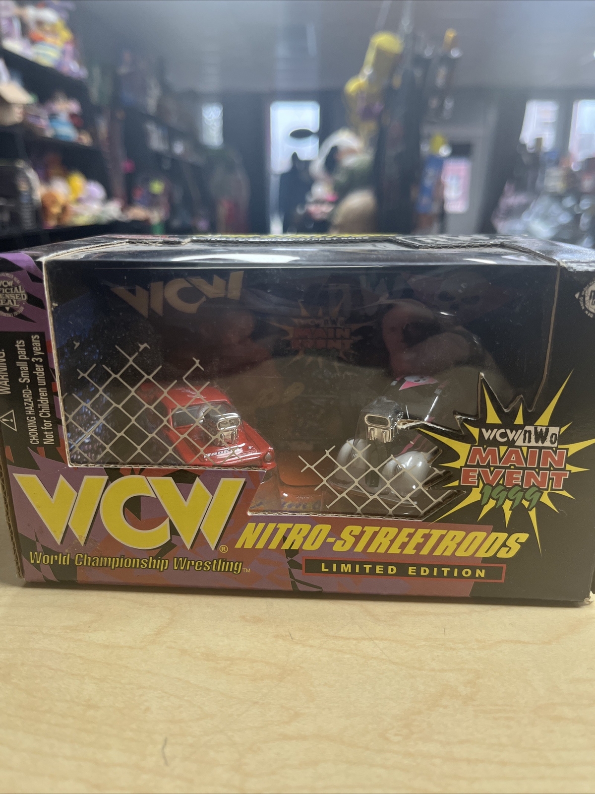 RACING CHAMPIONS WCW NITRO-STREETRODS 1/64 NWO BRETT HART AND BOOKER T ...