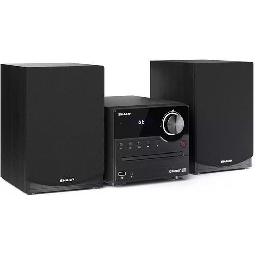 Sharp XL-B512 45W Bluetooth Hi-Fi Micro Sound System - Black ...