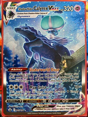 Shadow rider calyrex vmax pokemon card - frosdpremium