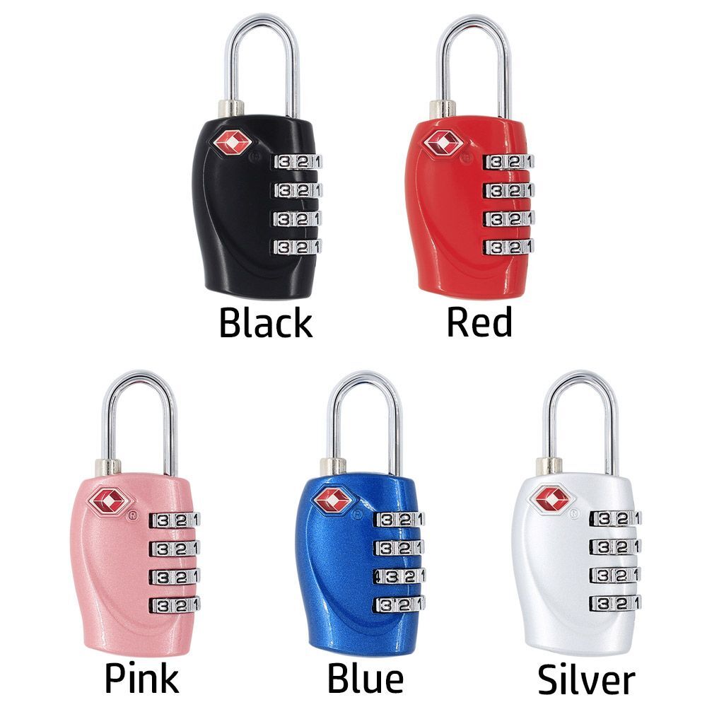 TSA Customs Code Lock Padlock Smart Combination Lock 4 Digit Password Lock | eBay Australia