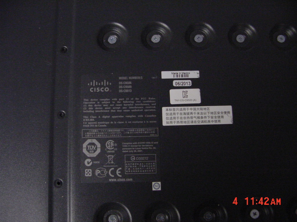 Cisco MDS DS-C9506 C9509 C9513 Switch Multi-director Switch Chassis | eBay