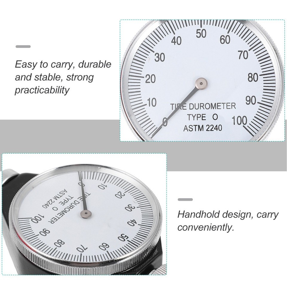 Hardness Tester Shore Alloy Dial Single Pointer Durometer Meter | eBay ...