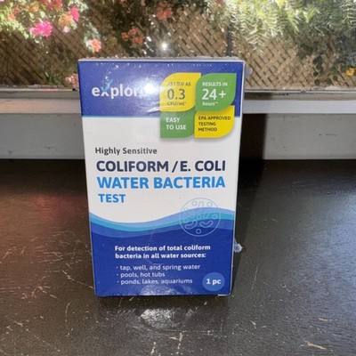 Water Bacteria Testing Kit (Coliform/E. Coli). Water Testing Kits for ...