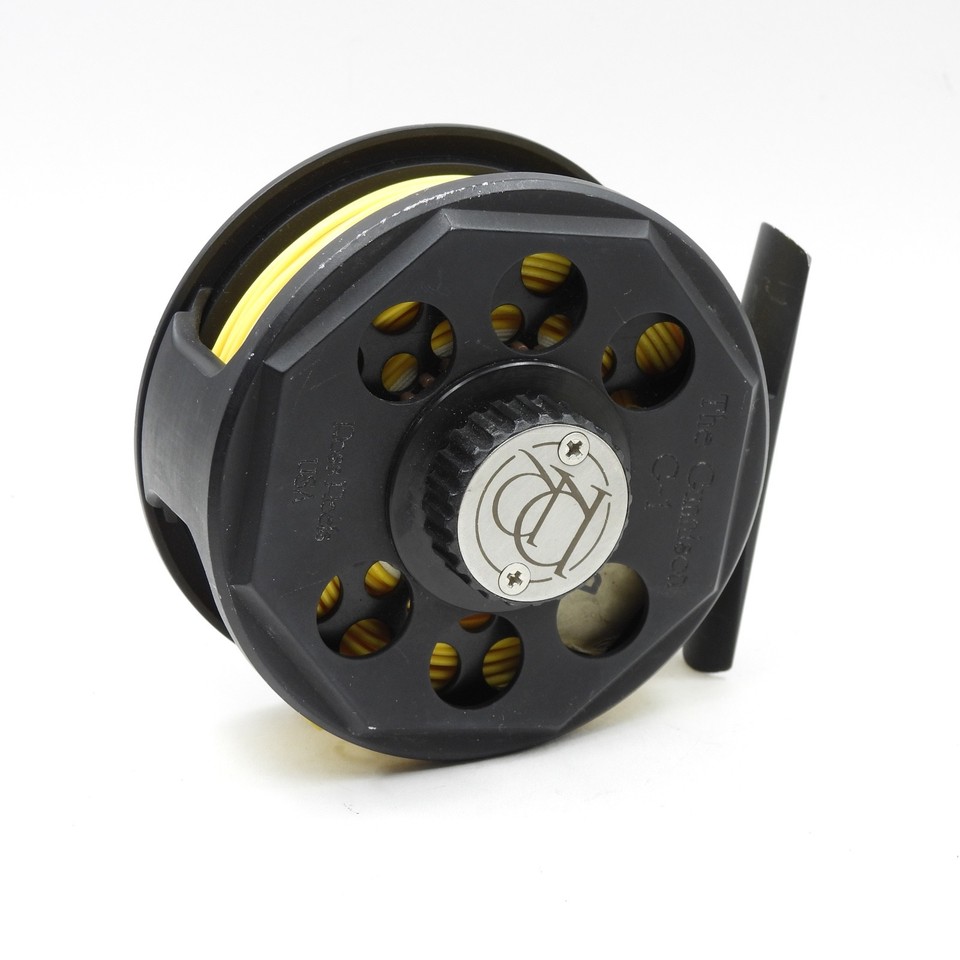 Ross Gunnison G-1 Fly Fishing Reel. Made in USA. Matte Black. W/ Pouch ...