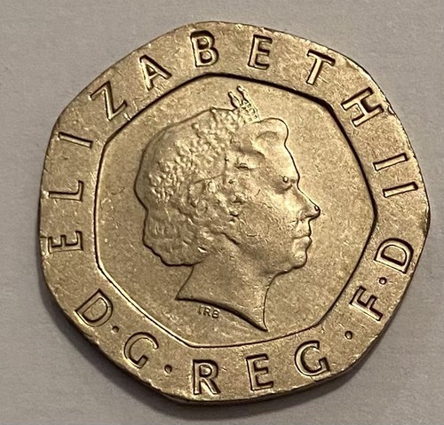 2008 Undated Mule 20p Twenty Pence Coin No Date Circulated Good ...