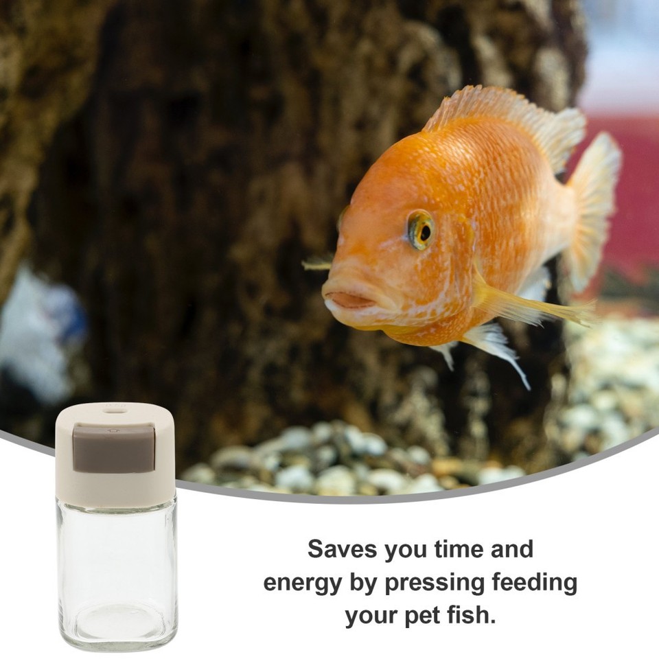 Fish Food Shaker Bottle Tank Feeding Bottles Feeder for Aquarium | eBay UK
