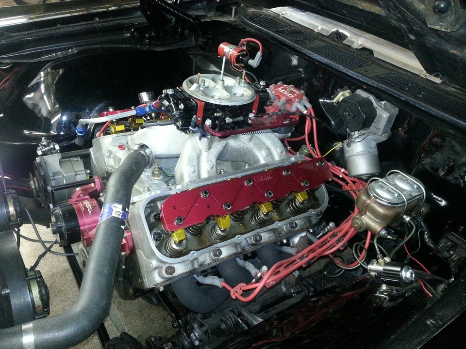 Dart single plane BBC intake manifold, Standard deck, Gasket matched ...