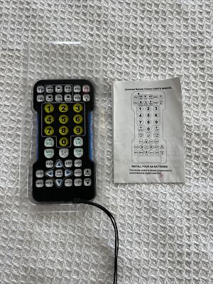 Comcast Backlit Large Button Big EZ Oversized Universal TV Remote ...