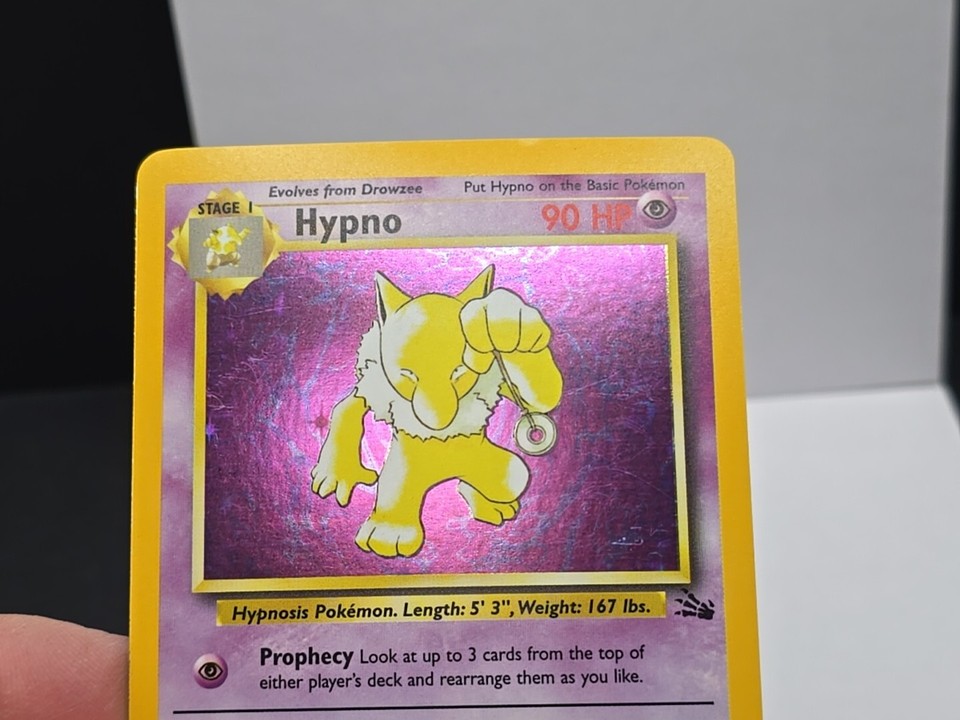 Pokémon TCG Hypno Fossil 8/62 Holo Unlimited Holo Rare LP | eBay