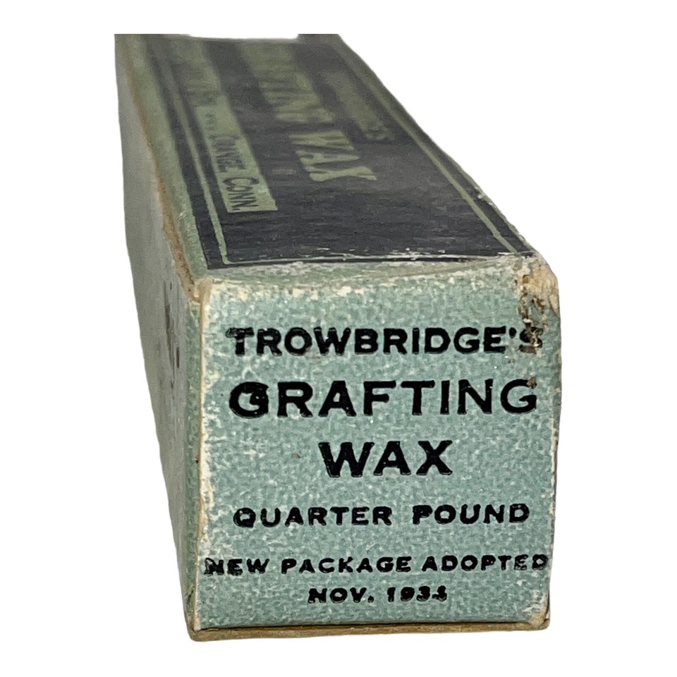 1934 Vintage Trowbridge's Grafting Wax, Nov 1934 Quarter Pound | eBay