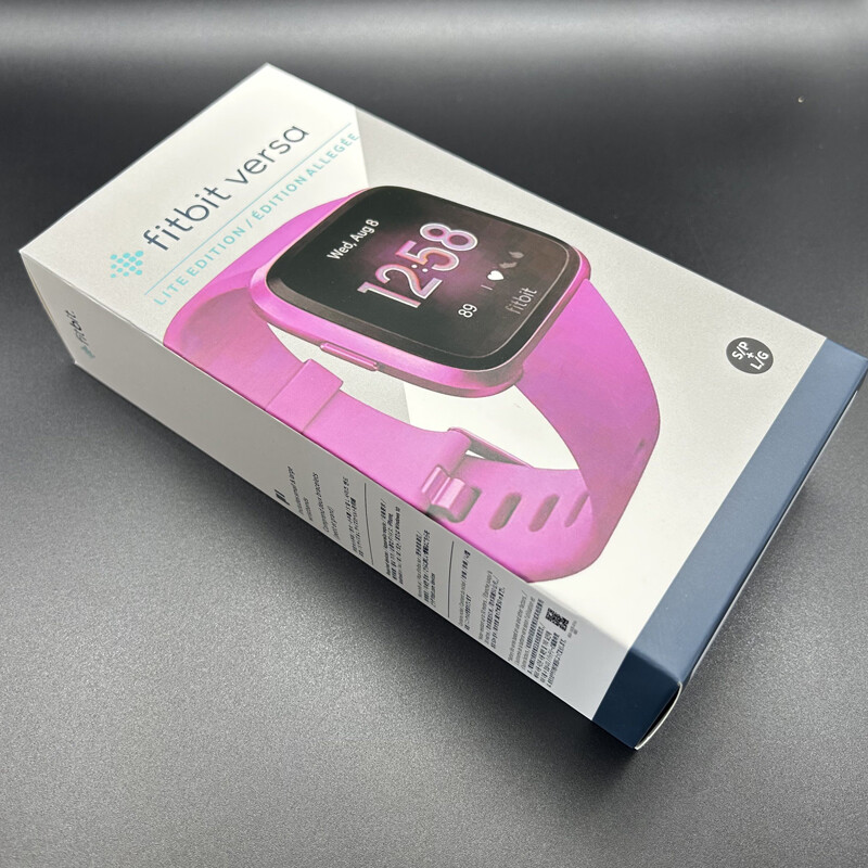 Fitbit Versa lite Wearable Smartwatch Fitness Activity Tracker (S & L ...