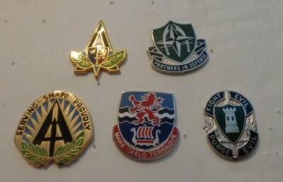 U.S.ARMY CREST, DI, NATO, HEADQUARTERS , SET OF 5 | eBay