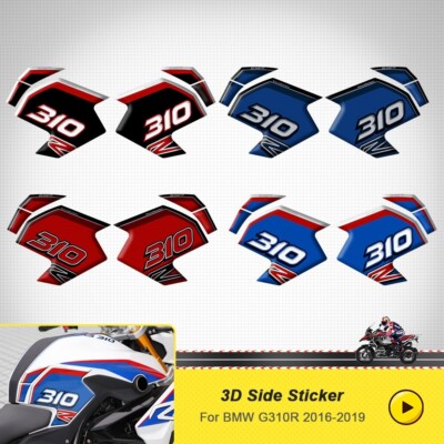 For 2017 BMW G310R Motorcycle Fuel Tank Side Pad Decal Sticker ...