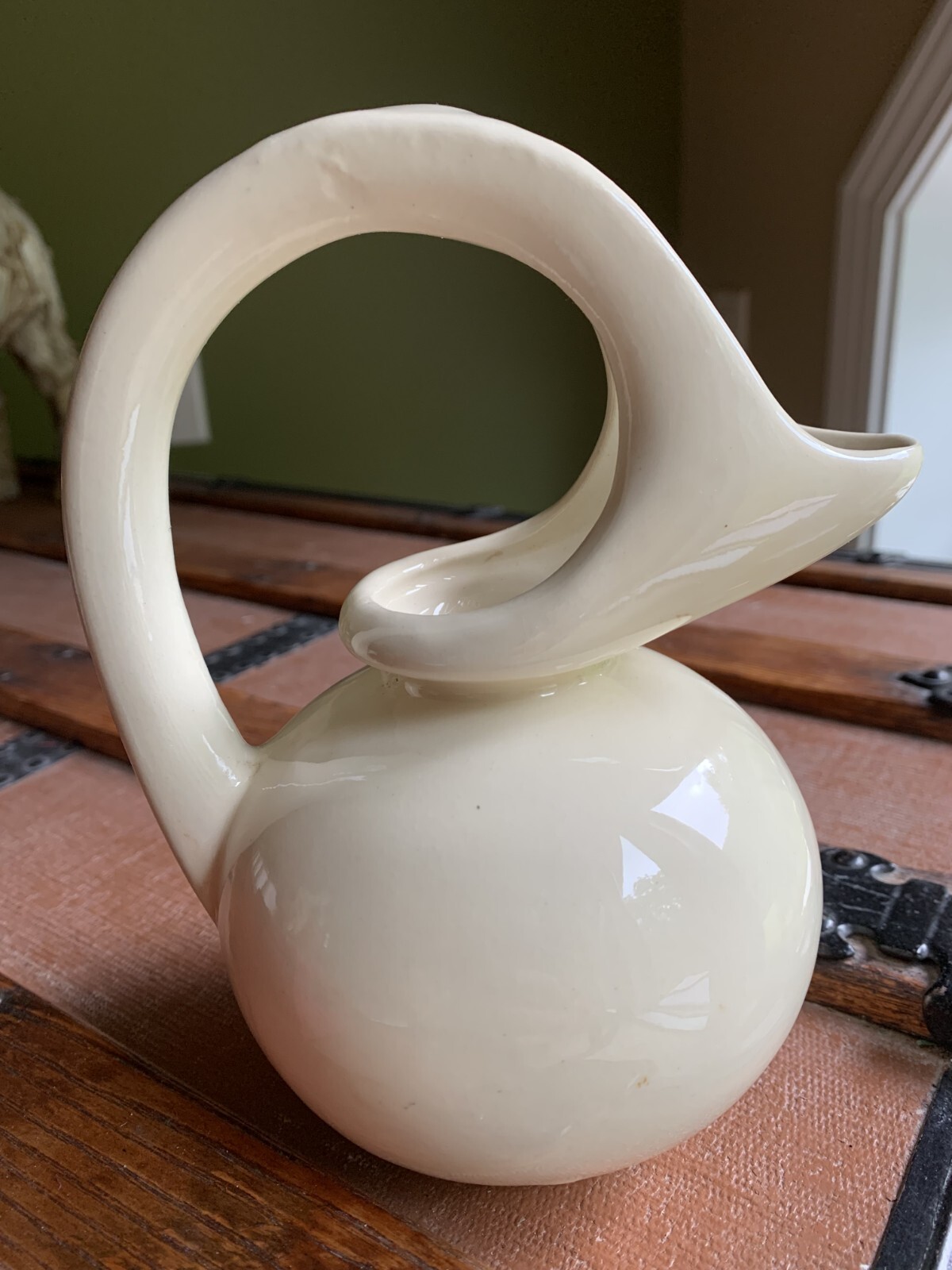 RARE Vintage Purinton Pottery Palm Tree Florida Honey Pot Jug MID ...