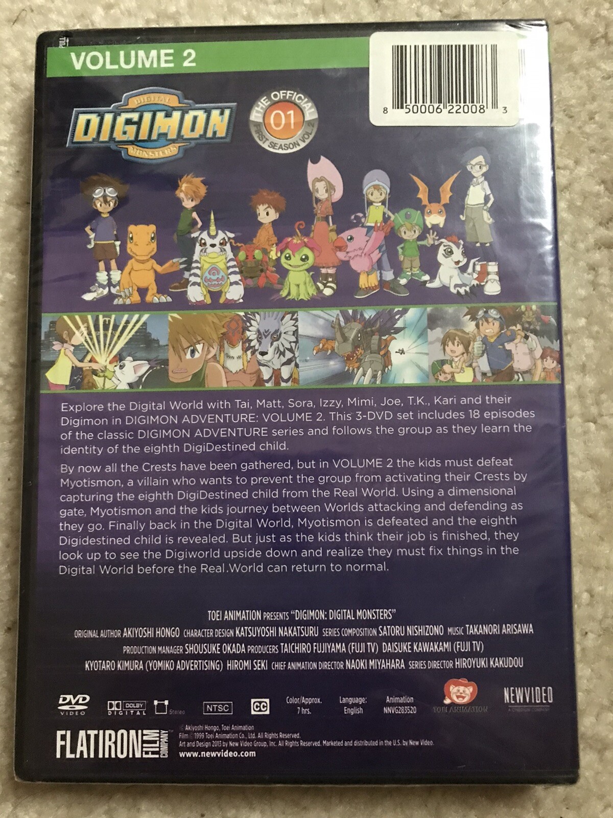 Digimon Adventure: Volume 2 (DVD) for sale online | eBay