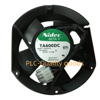 1PC NEW Nidec TA600DC A34438-59 3-pin UPS power fan DC24V 1.4A 17251 ...
