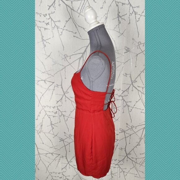 Superdown Red Dixie Strappy Backless Mini Dress | Women's S | eBay