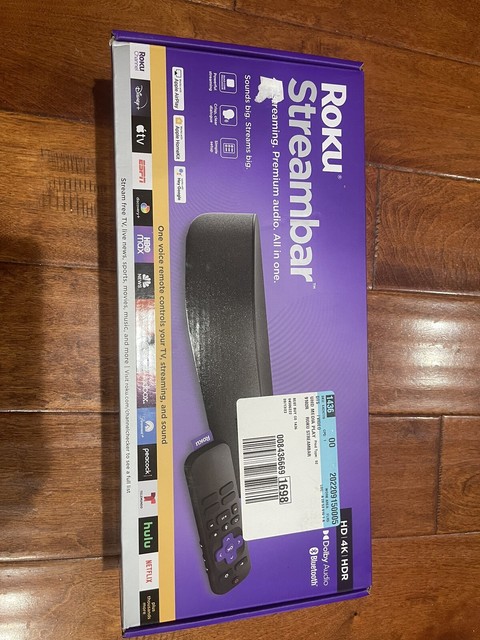 Roku 2020 Streambar Premium Audio Bluetooth Hd/4k/hdr Model 9102X for ...