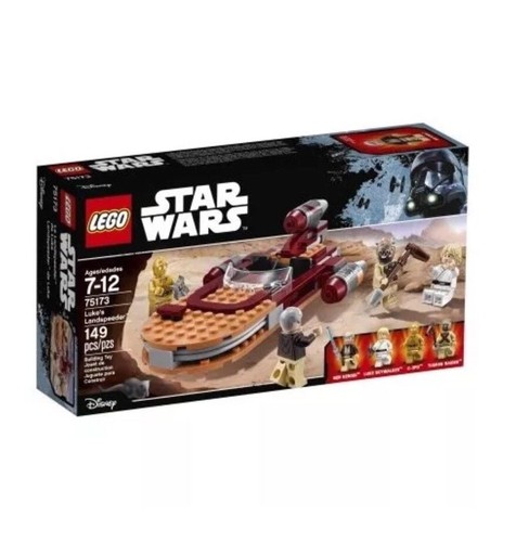 75173 LUKE'S LANDSPEEDER lego legos set star wars clone NEW c-3po ...