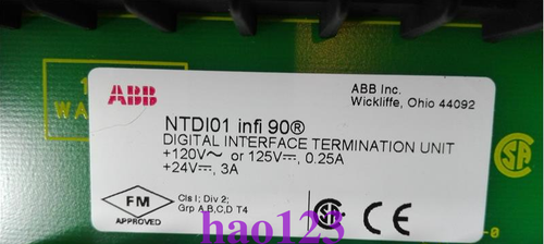 NEW ABB NTDI01 PLC module in box By UPS or FedEx | eBay