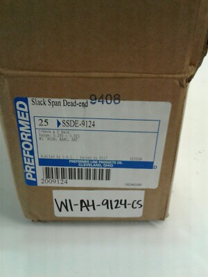 Preformed Line Products Slack Span Dead End SSDE-9124 ( Lot of 25 ) | eBay
