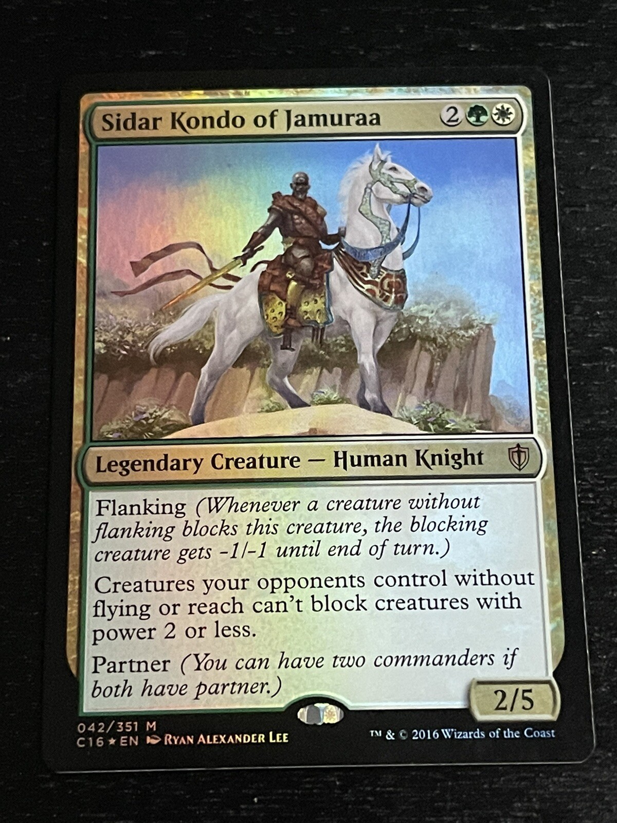 MTG Sidar Kondo of Jamuraa Commander 2016 042/351 Foil Mythic | eBay