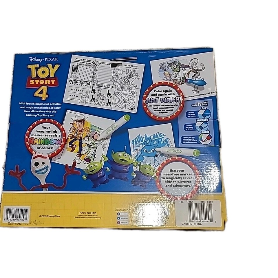 Toy Story 4 Imagine Ink 4 In 1 Activity Set | eBay