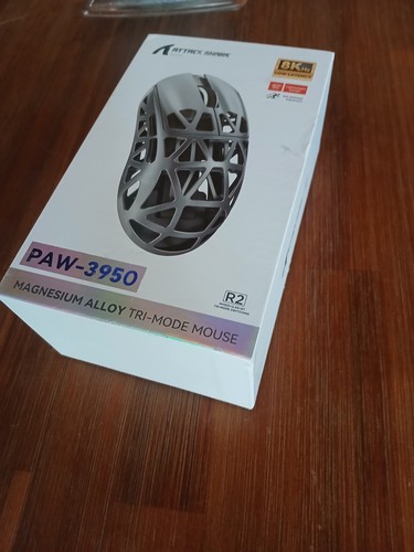 Attack Shark R2 White PAW3950 45g Magnesium Alloy Gaming Mouse 8K | eBay