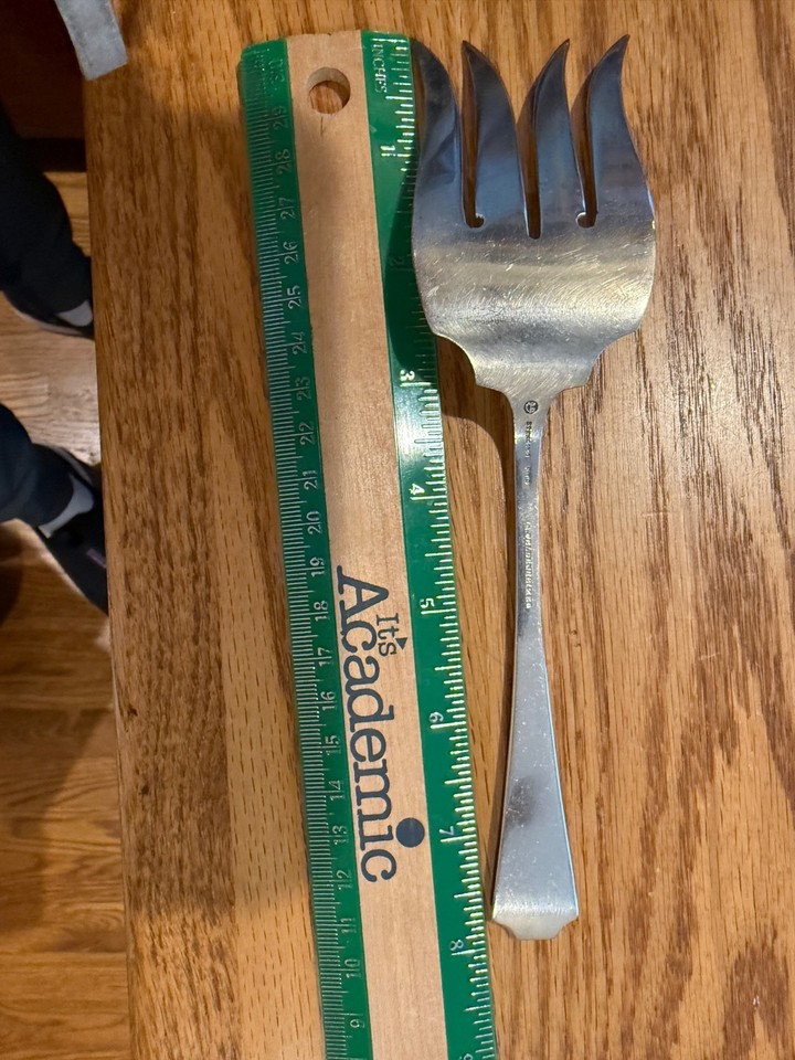 Gorham 8" FAIRFAX Solid Sterling Silver Cold Meat Fork, No monogram ...