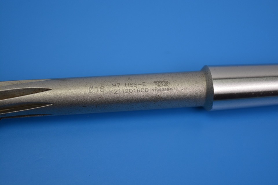 YG1 16mm HSS-E H7 Chucking Reamer Morse Taper 2 MT 2. K211201600 ...