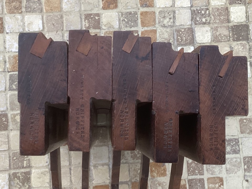 Vintage Moulding Planes Made By G. Howlett Griffiths of Norwich | eBay UK