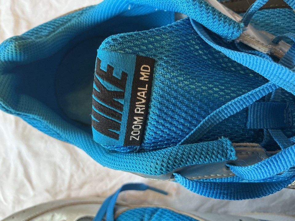 Nike Zoom Rival MD Middle distance Running Spikes UK12 good condition ...
